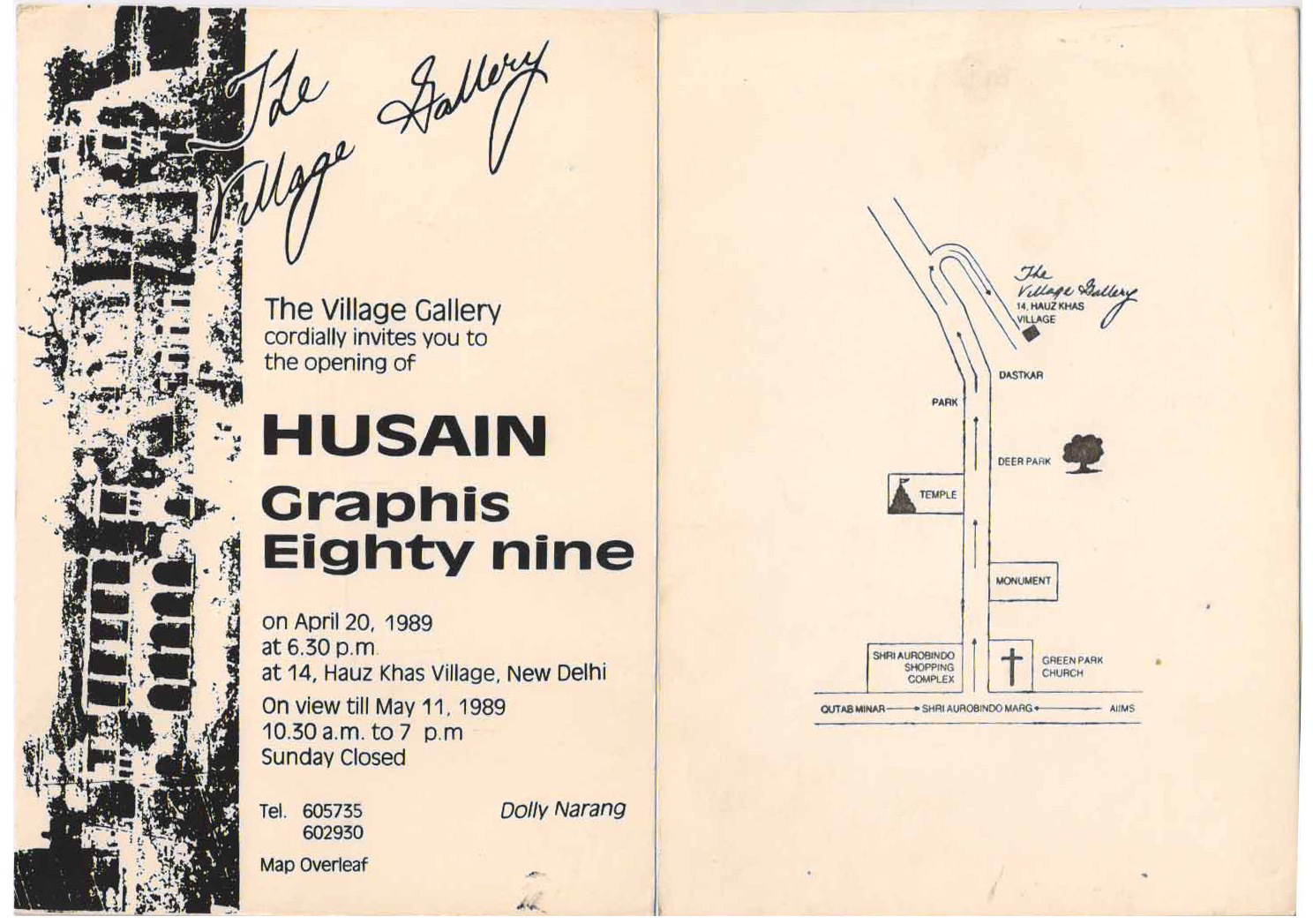 Reminiscences from a Gallery: MF Husain – Borderless