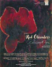 Red Oleanders – Borderless